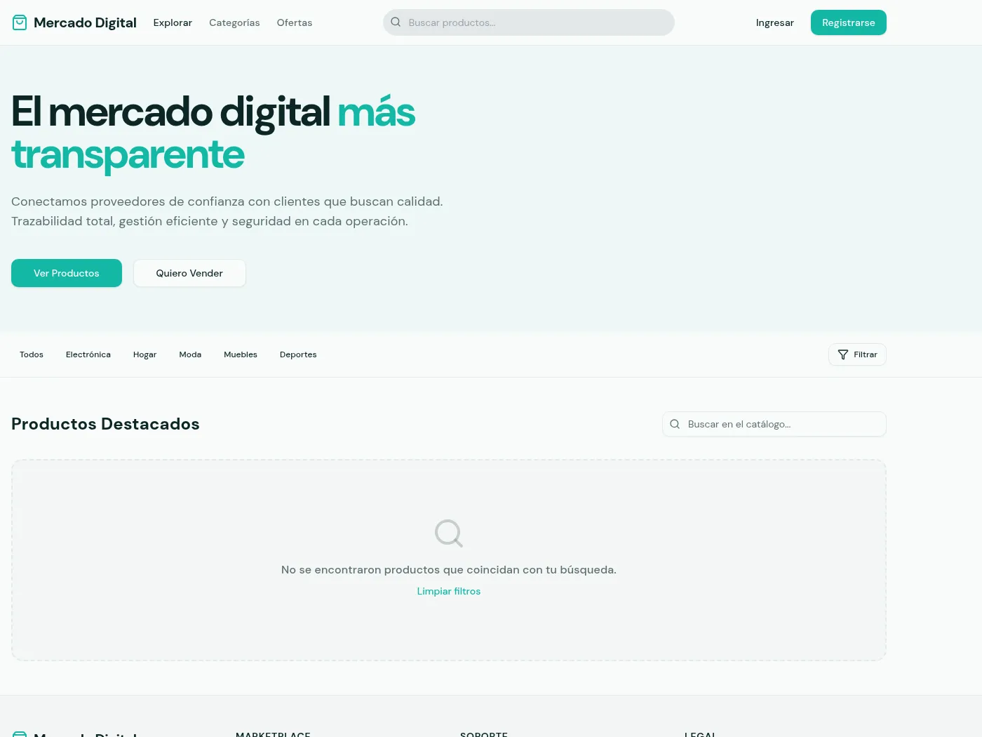 Mercado Digital MVP