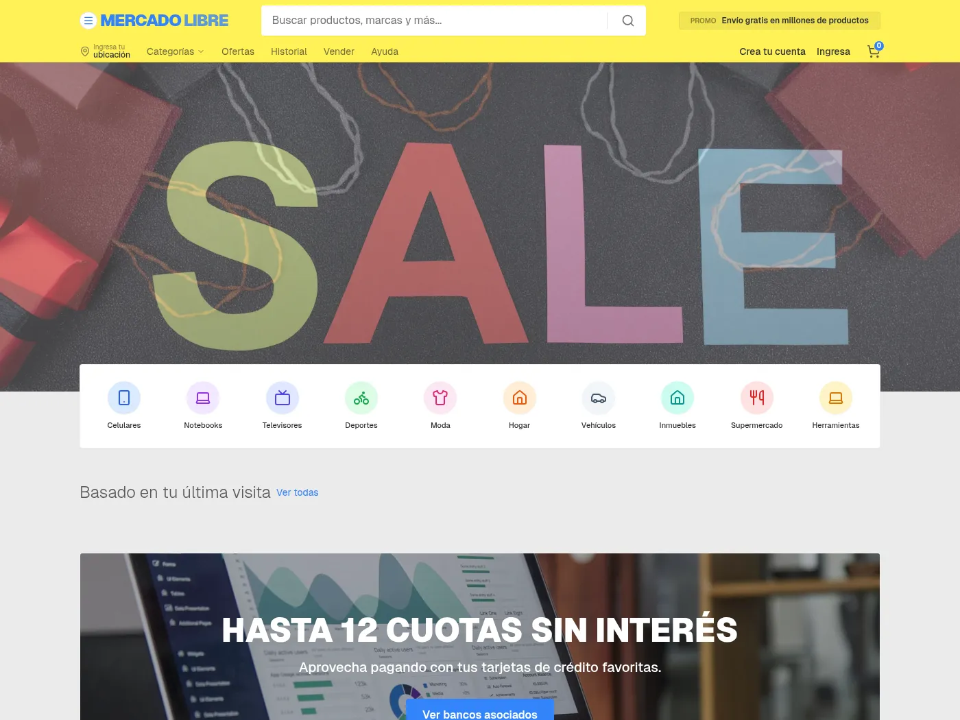 MercadoLibre CL Clone