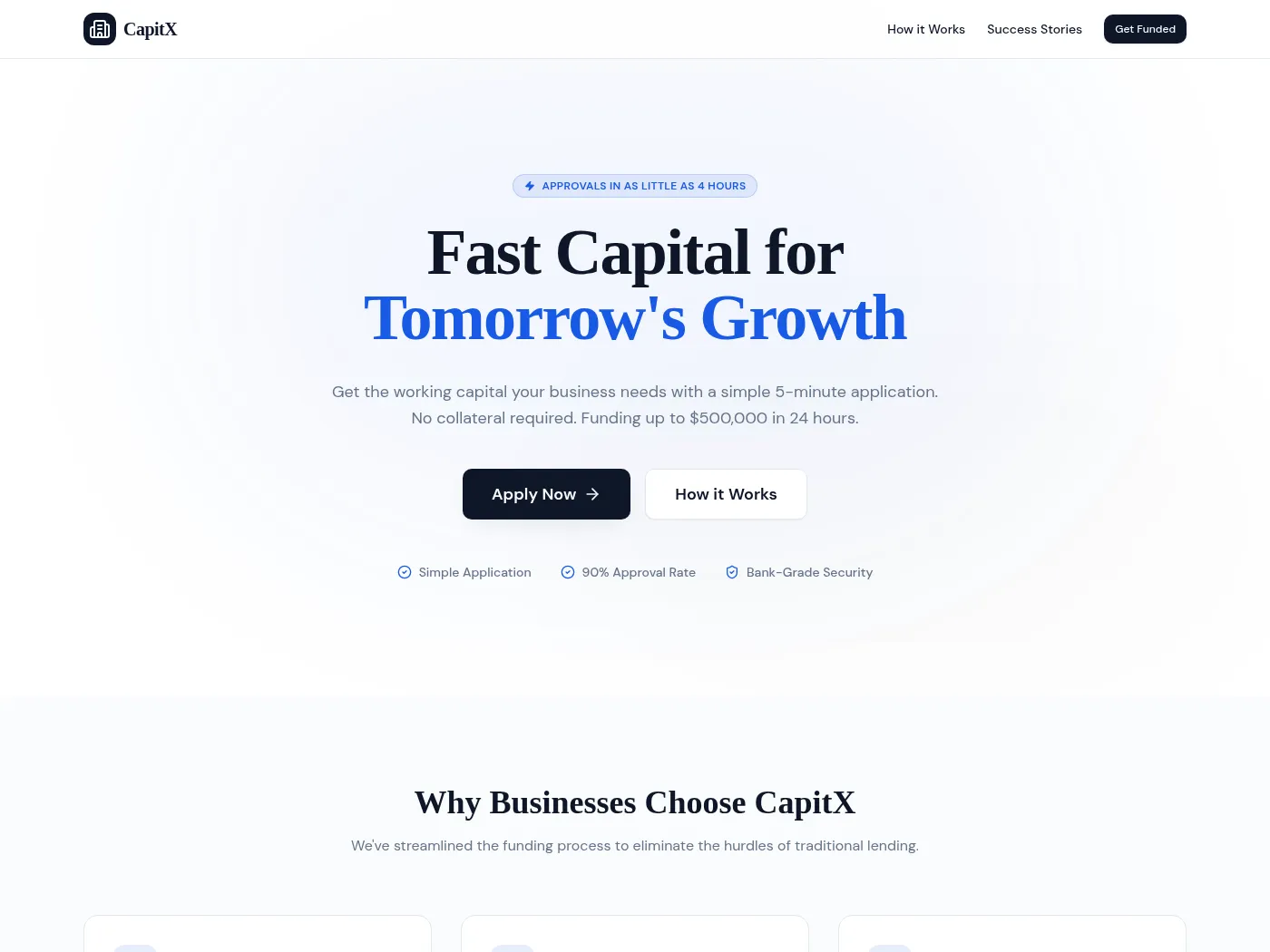 Merchant Funding Portal