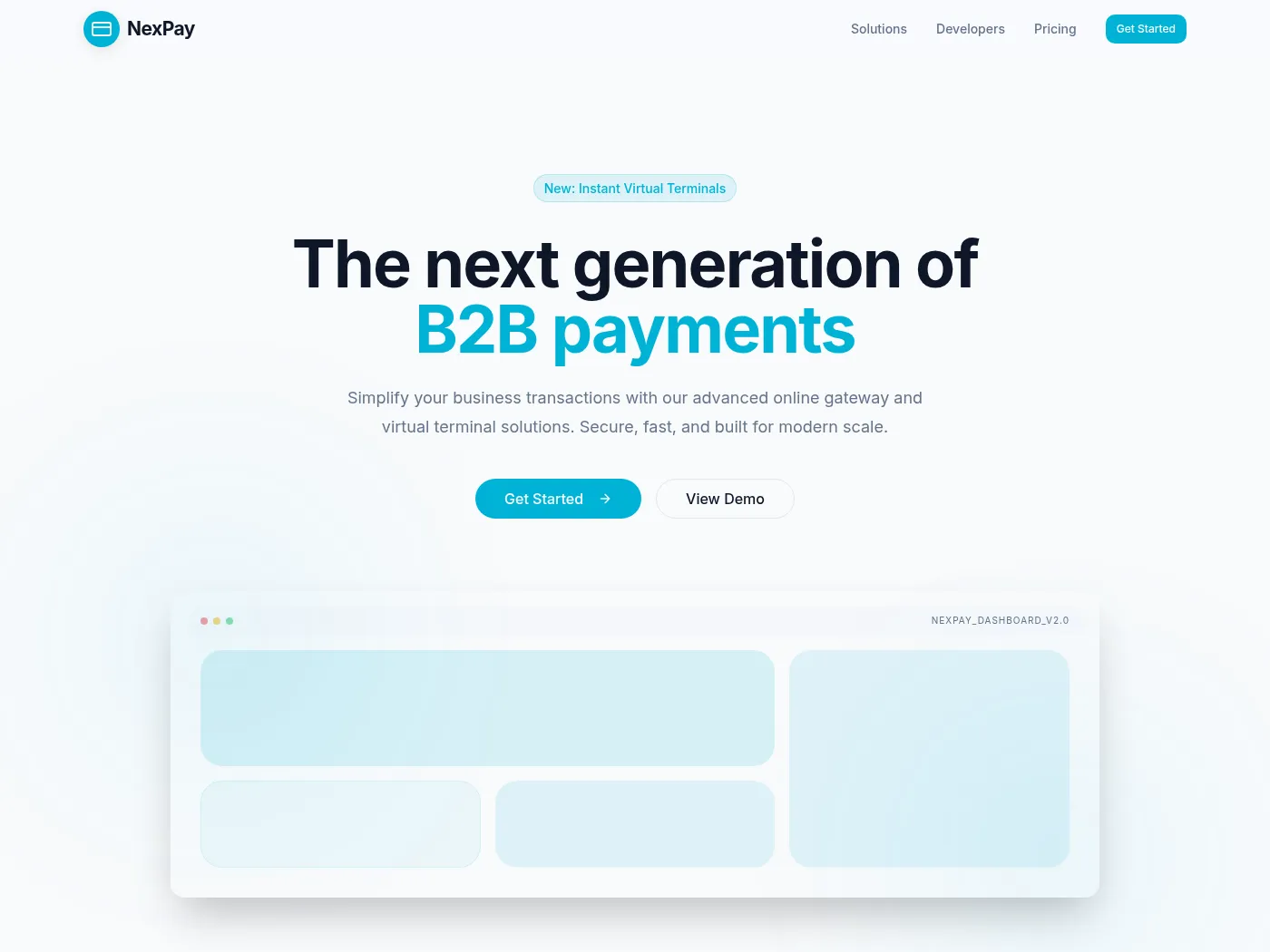 Merchant Service Site