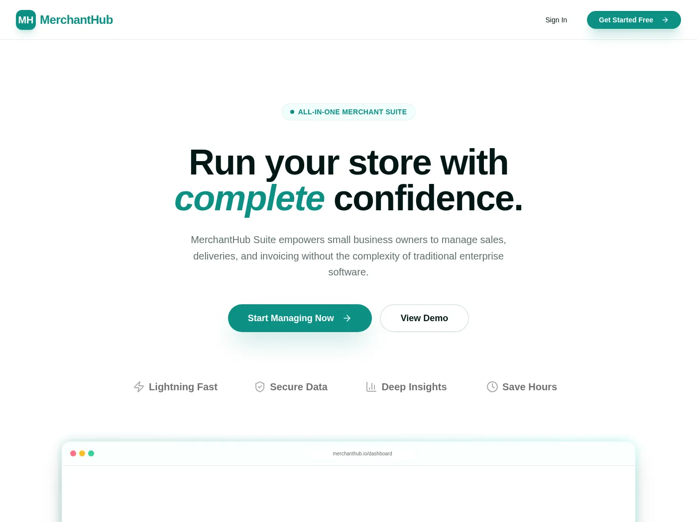 MerchantHub Suite