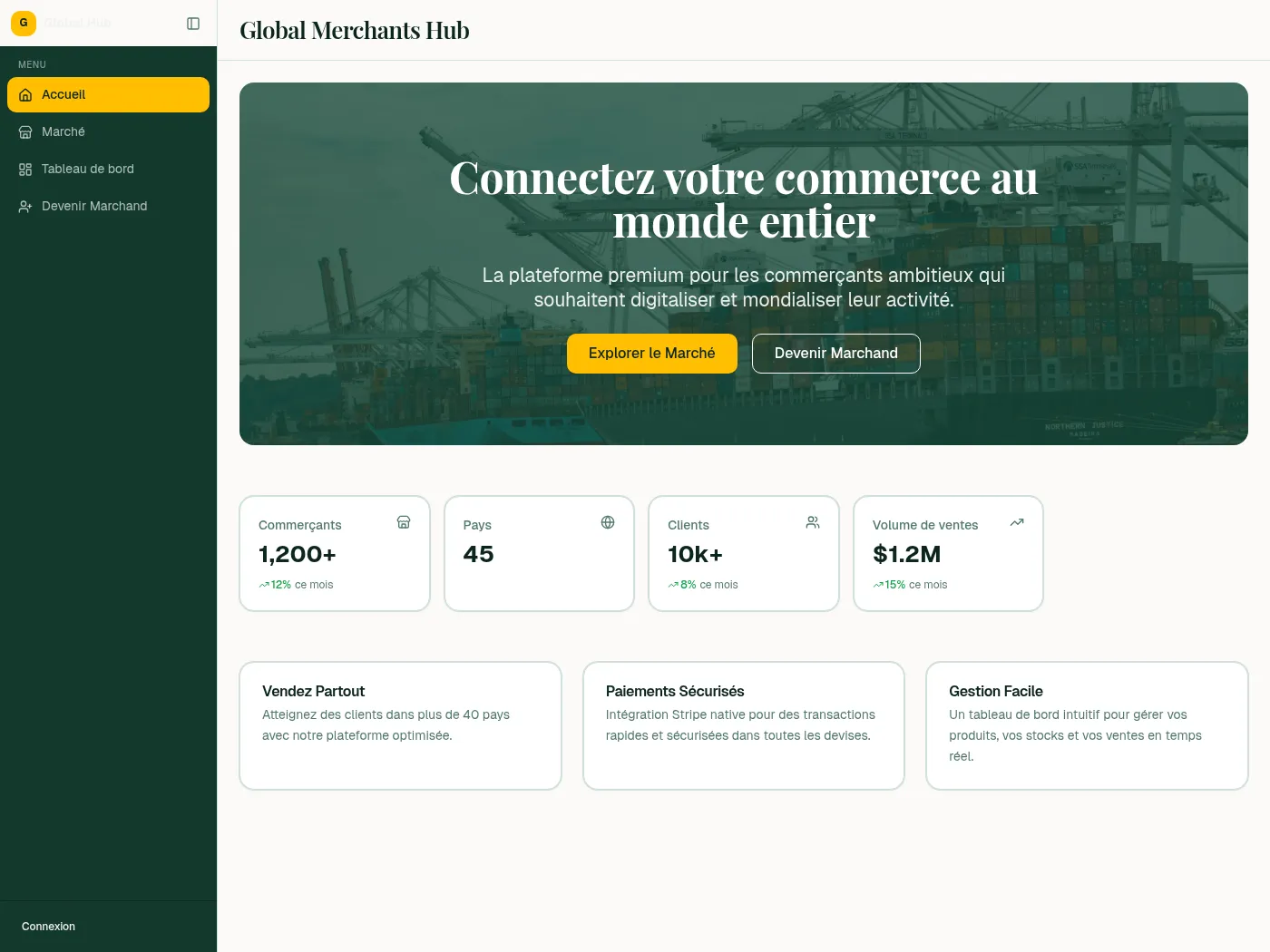Global Merchants Hub