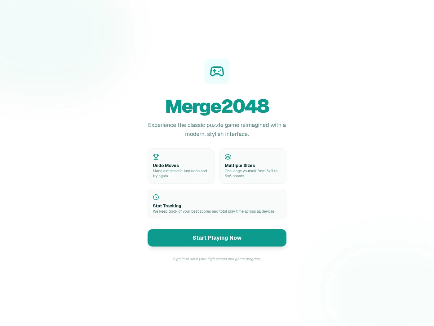 Merge2048 Puzzle Game