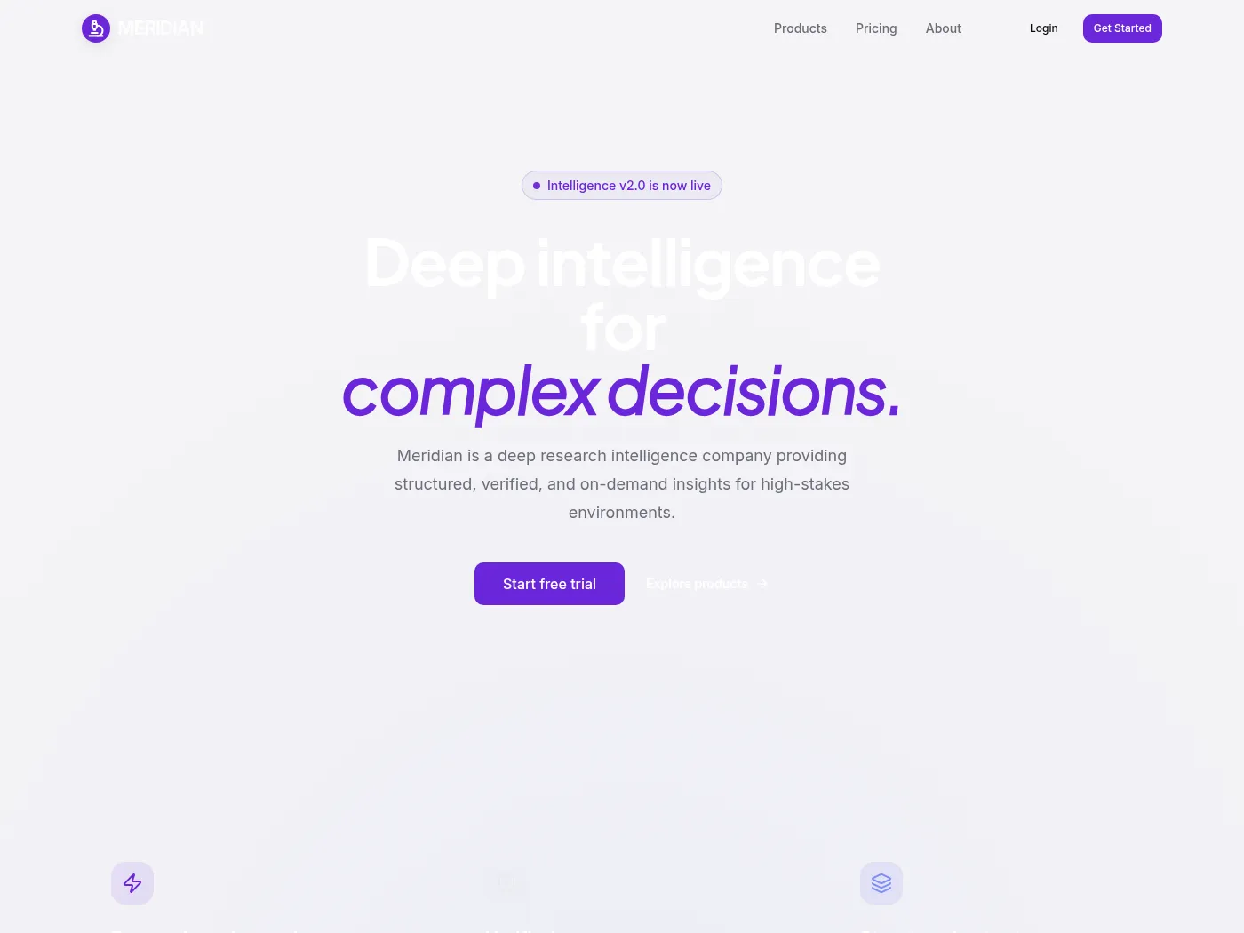 Meridian Research Platform