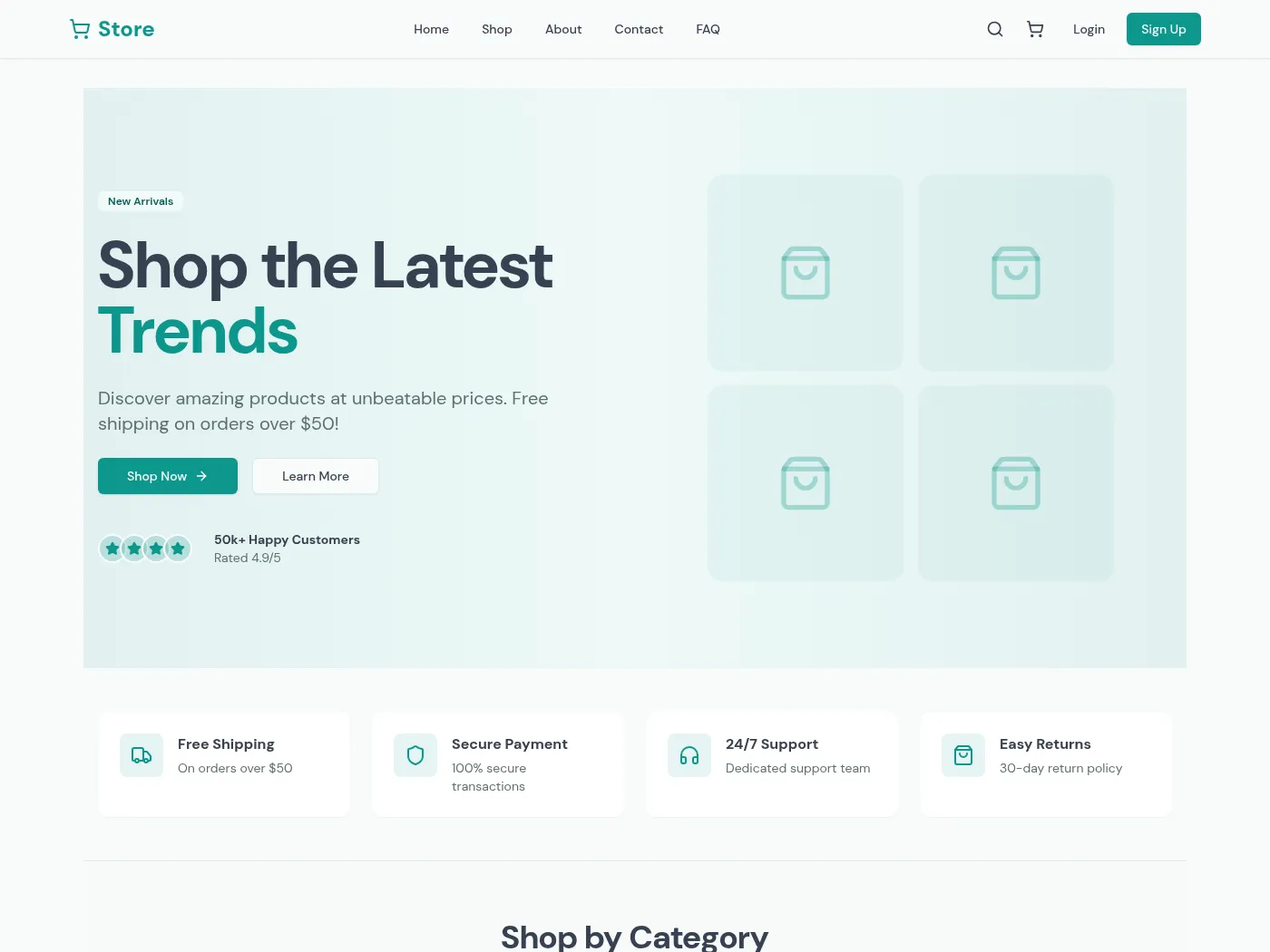 MERN Commerce Frontend Pro