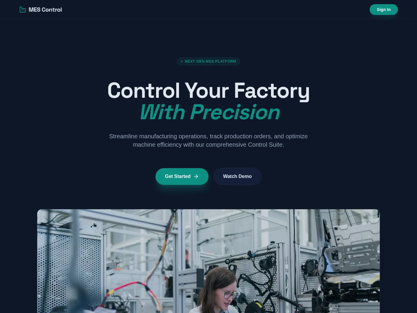 MES Control Suite