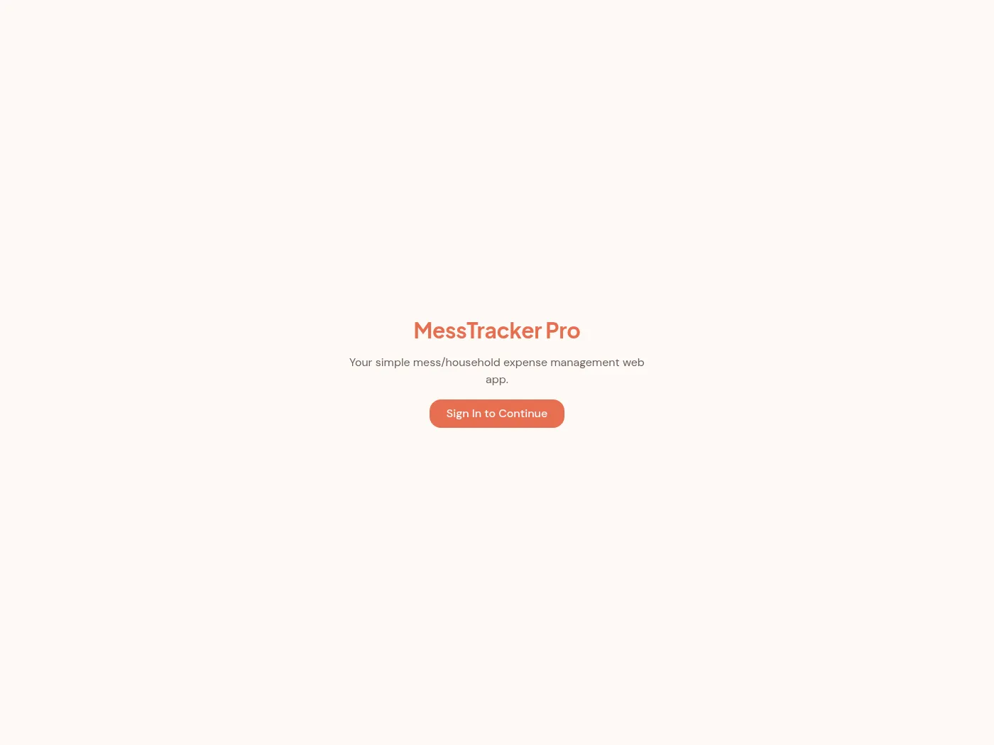 MessTracker Pro