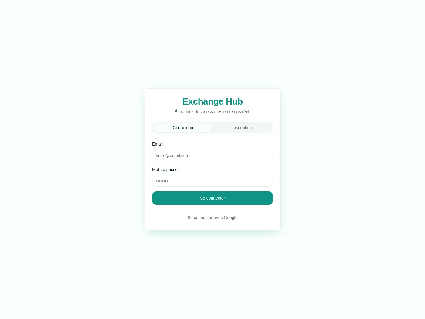 Message Exchange Hub