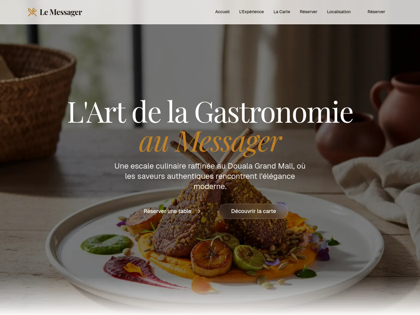 Le Messager Vitrine