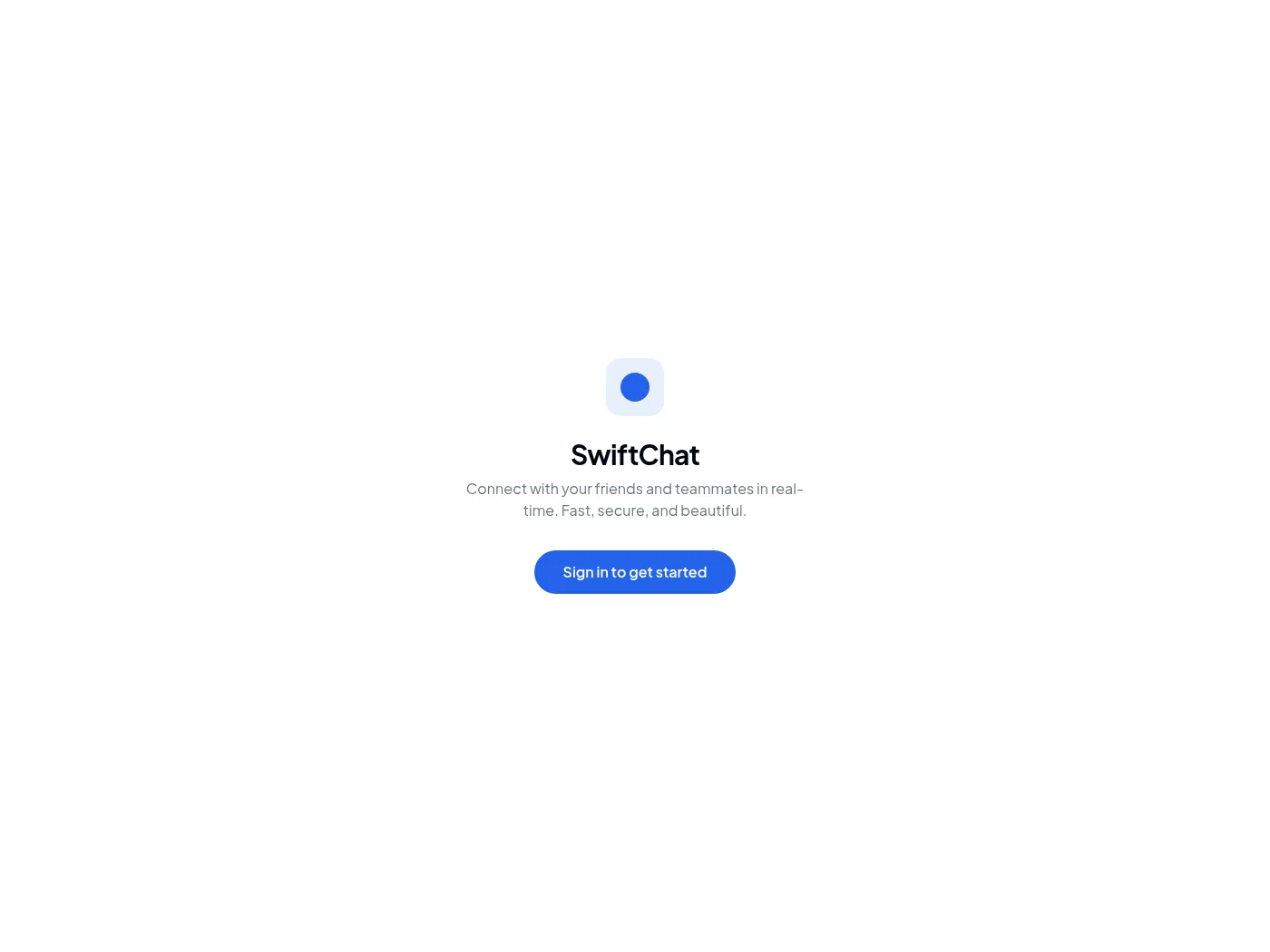 SwiftChat Messenger