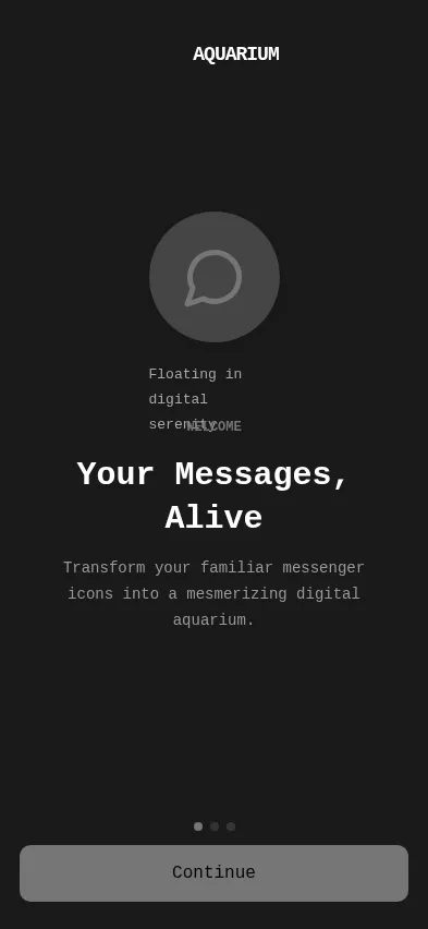 Messenger Aquarium