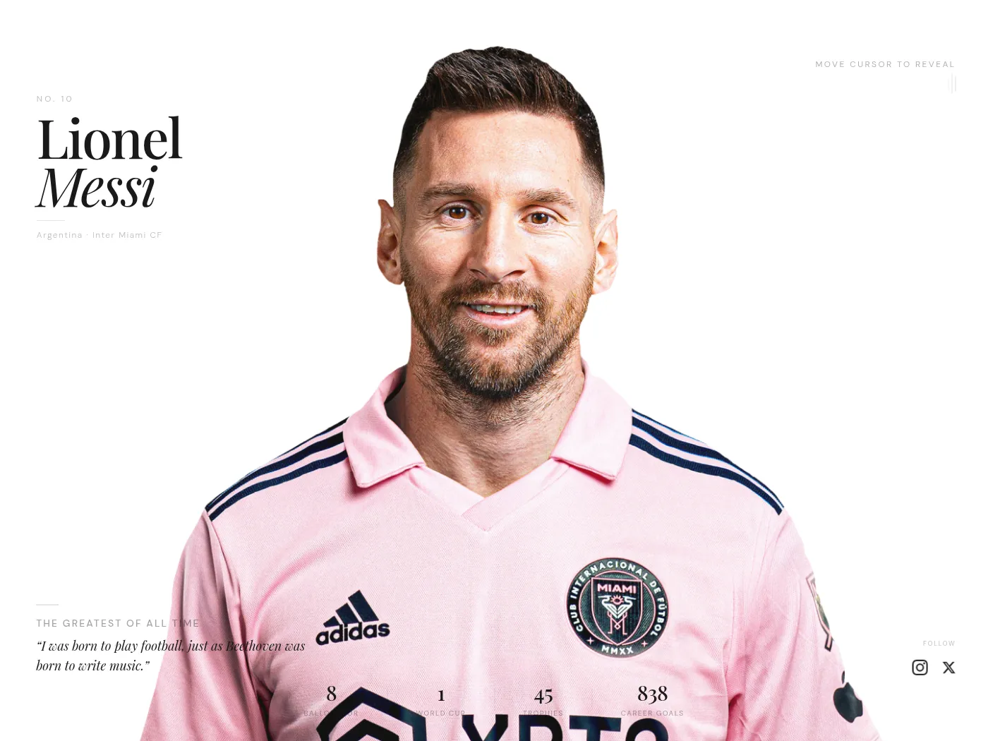 Messi Legacy Landing