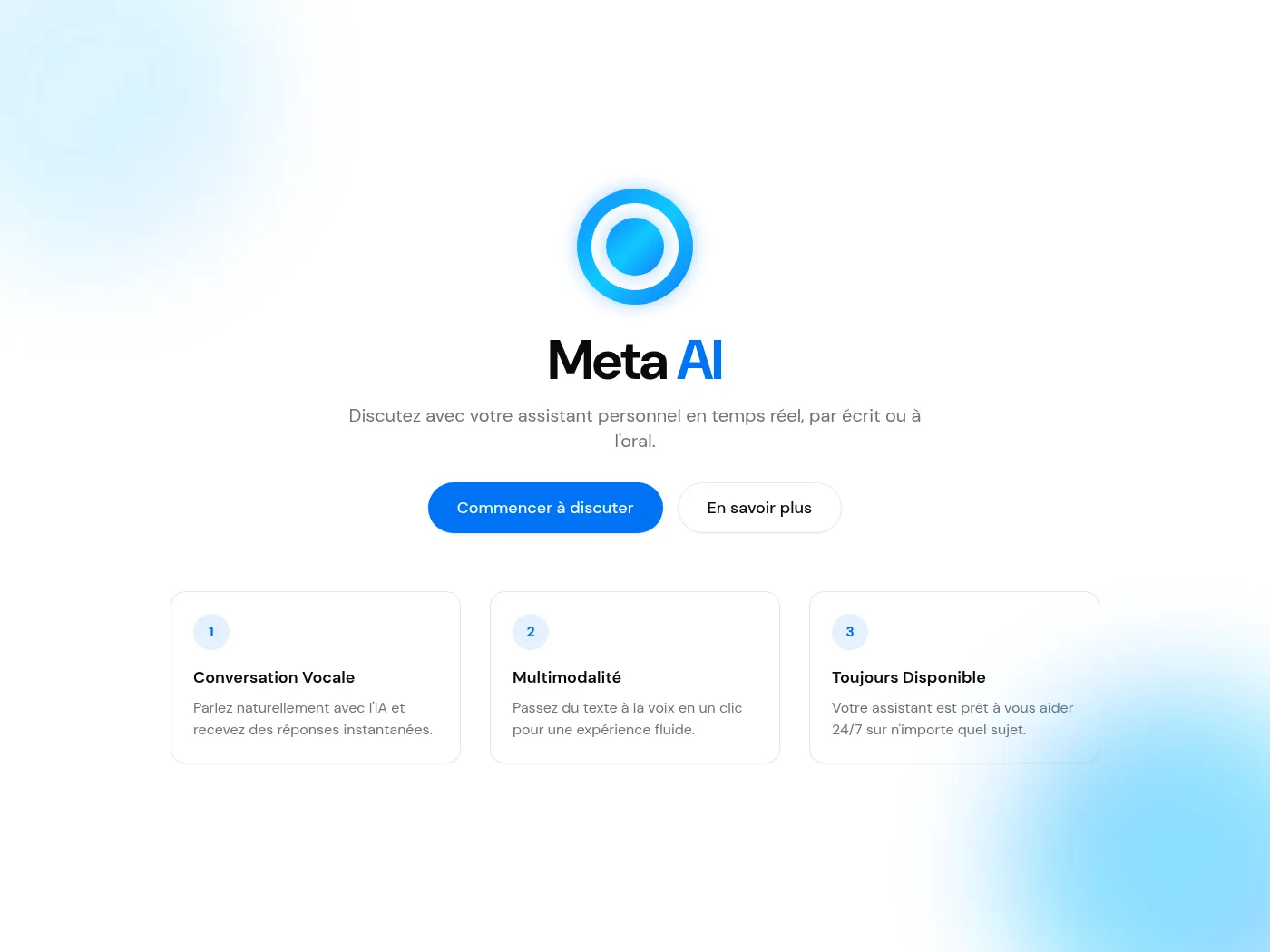 Meta IA Voice Chat