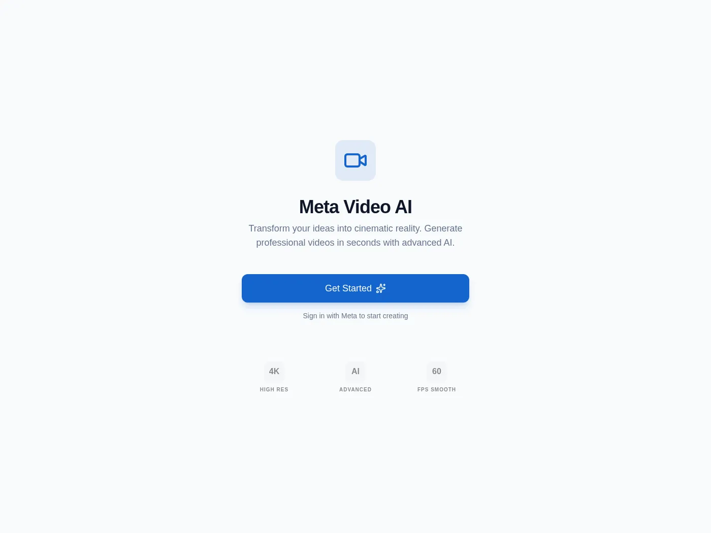 Meta Video Creator AI