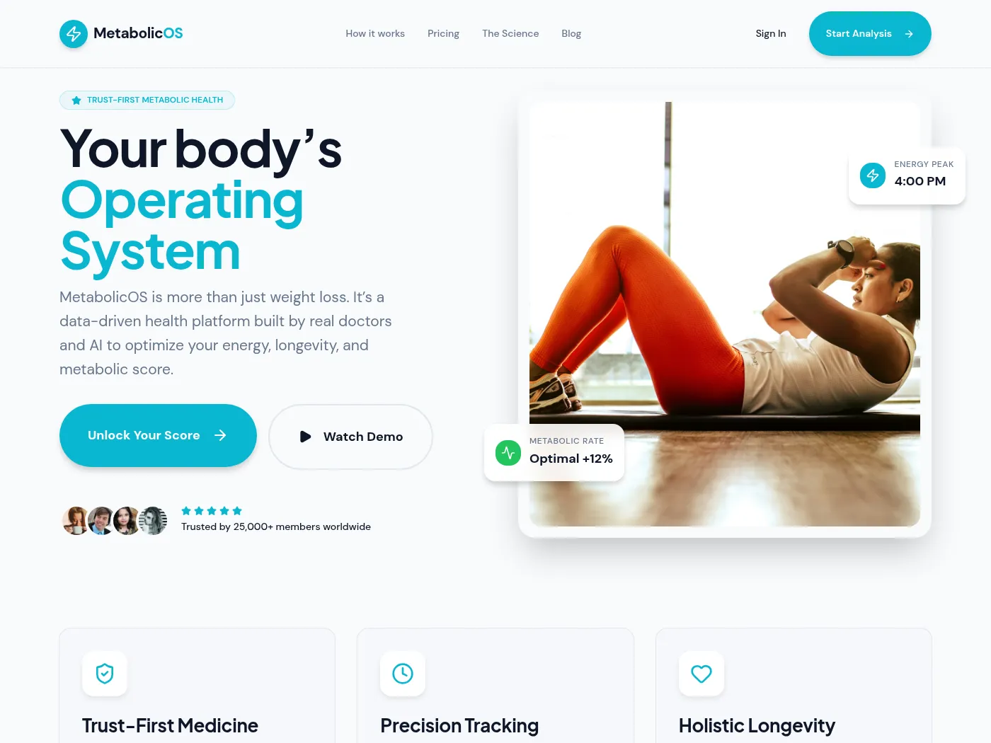 MetabolicOS Health Platform