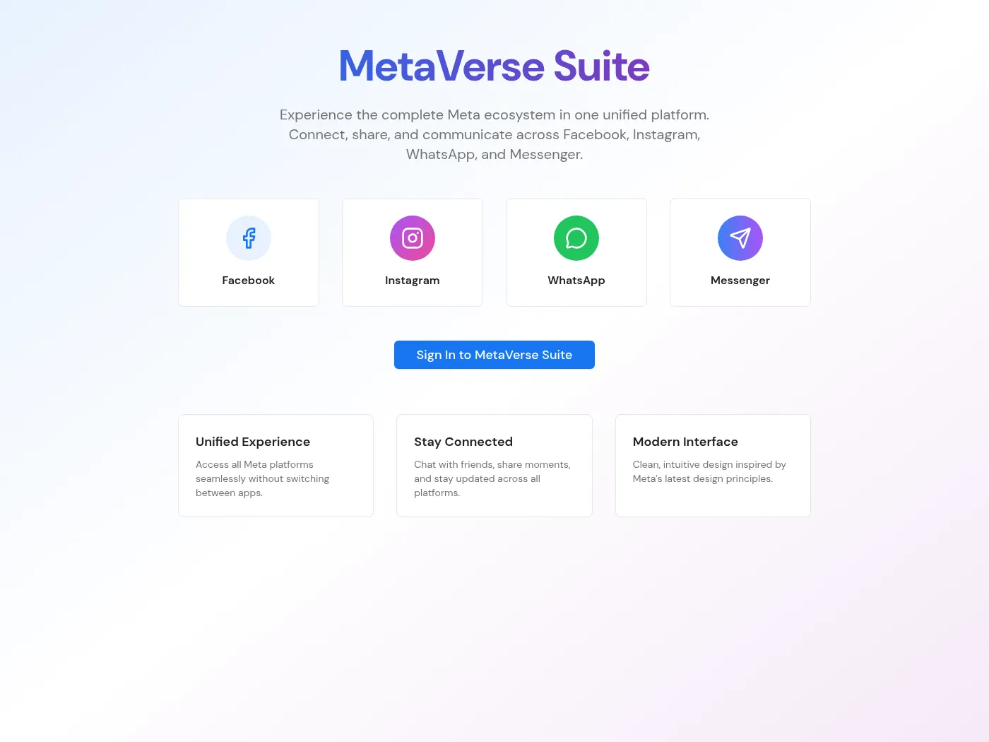 MetaVerse Suite