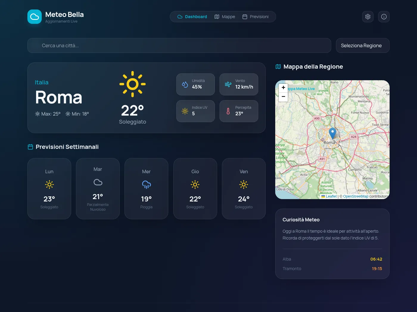 Meteo Bella App