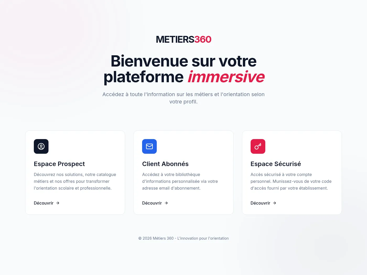 Metiers360 Hub