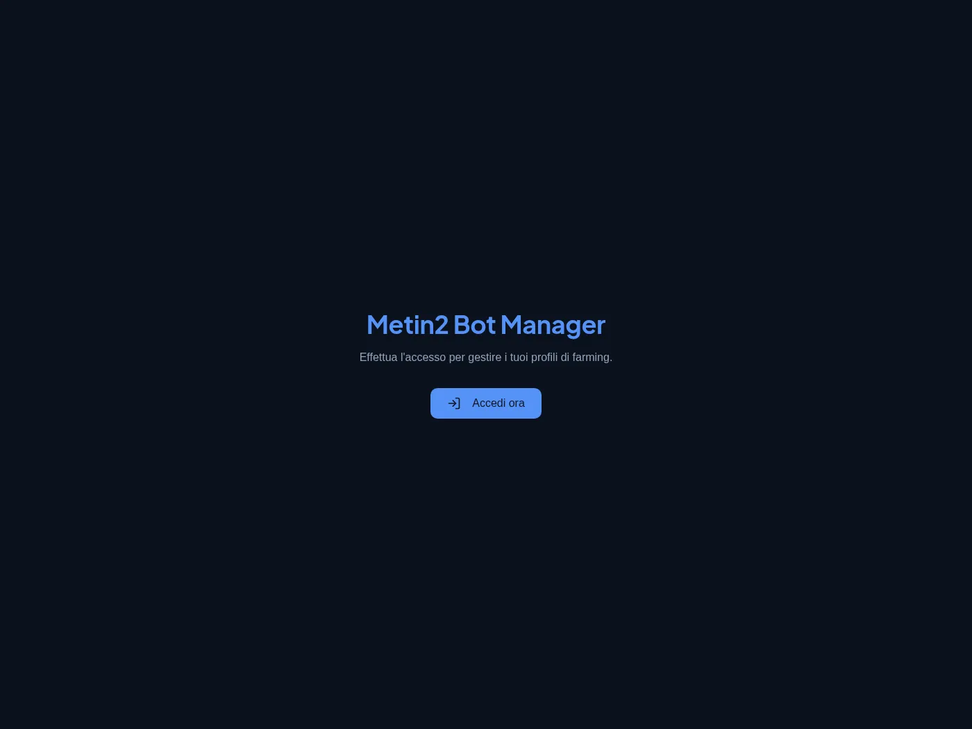 Metin2 Bot Manager