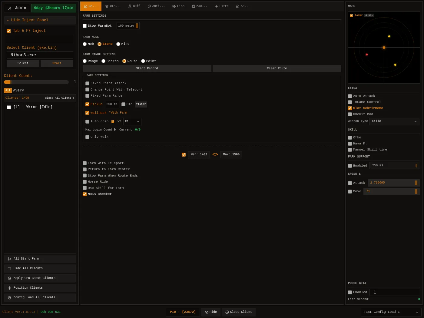 Metin2 FarmBot Optimizer