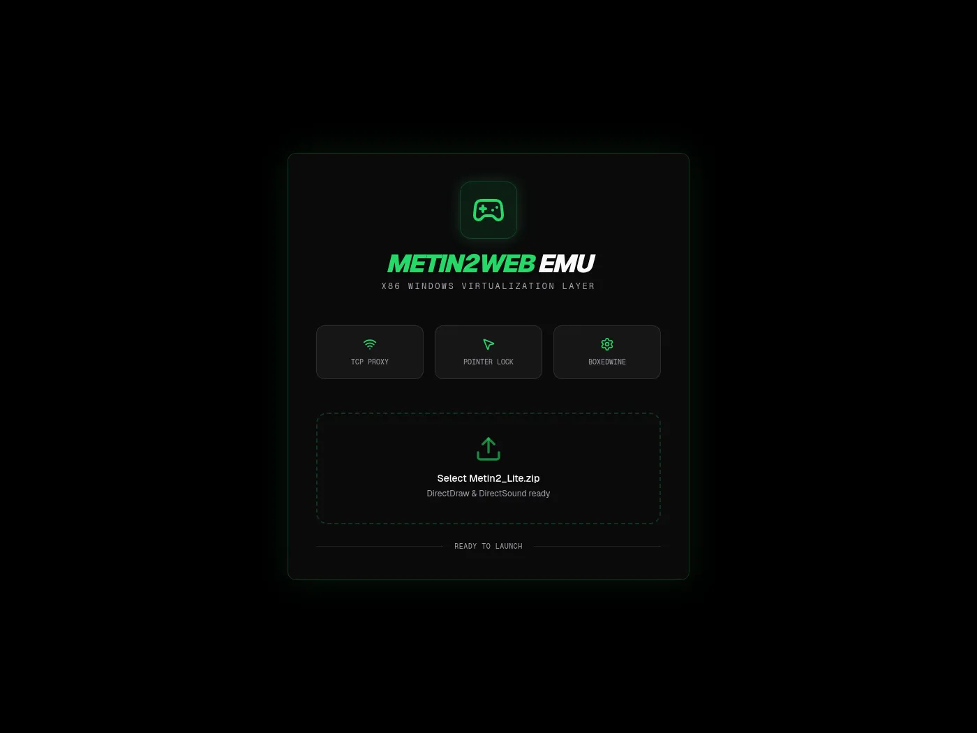 Metin2Web Emu Layer