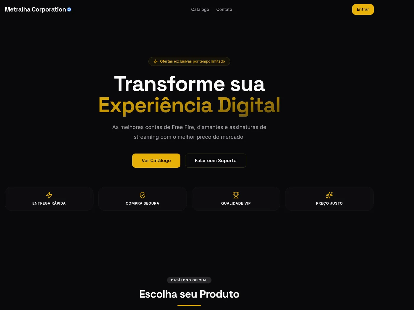 Metralha Store Online