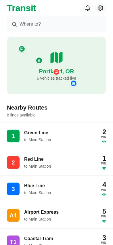 MetroMap Transit App
