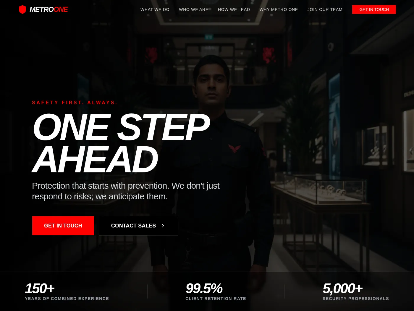 MetroOne Web Portal