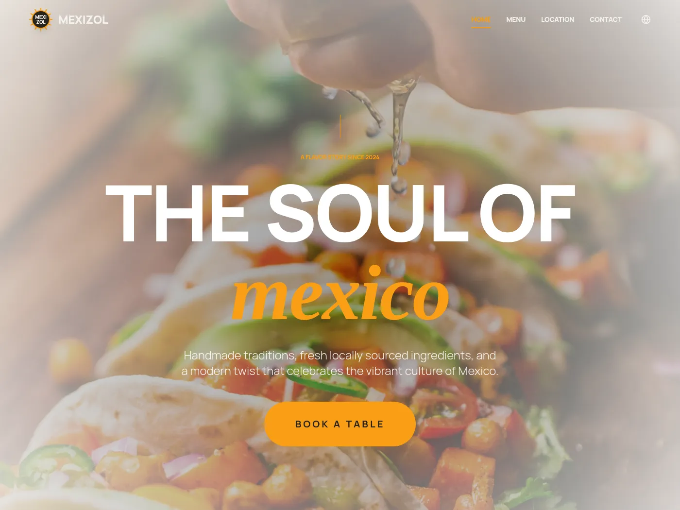 MEXIZOL Flavor Story Site