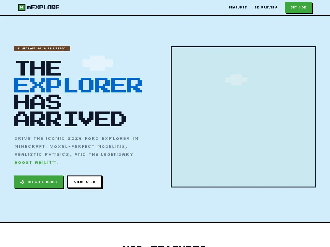 mEXPLORE Minecraft Mod