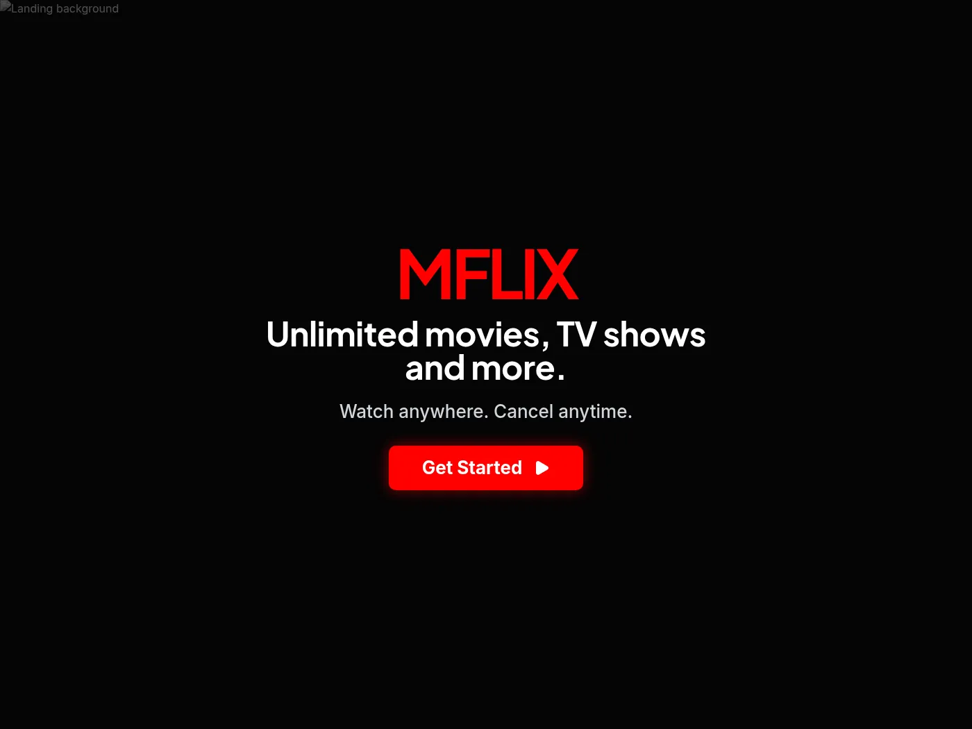 Mflix Streaming Platform