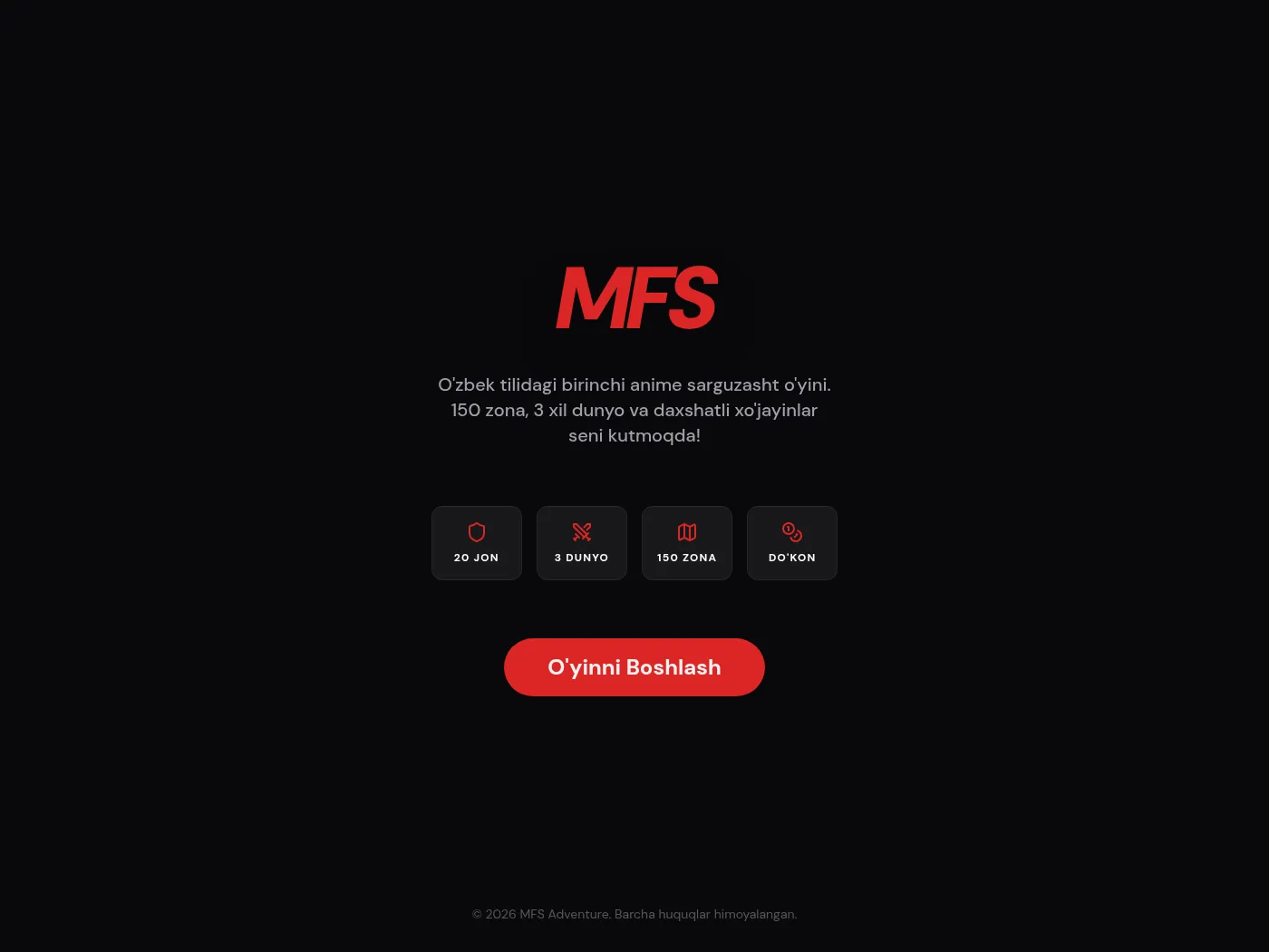 MFS Uzbek 3D Adventure