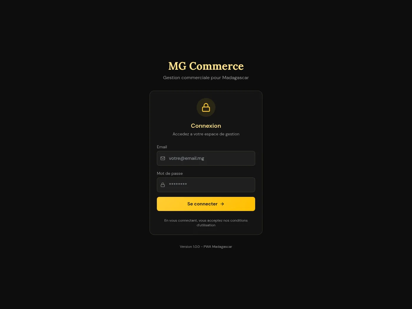 Madagascar PWA Commerce Suite