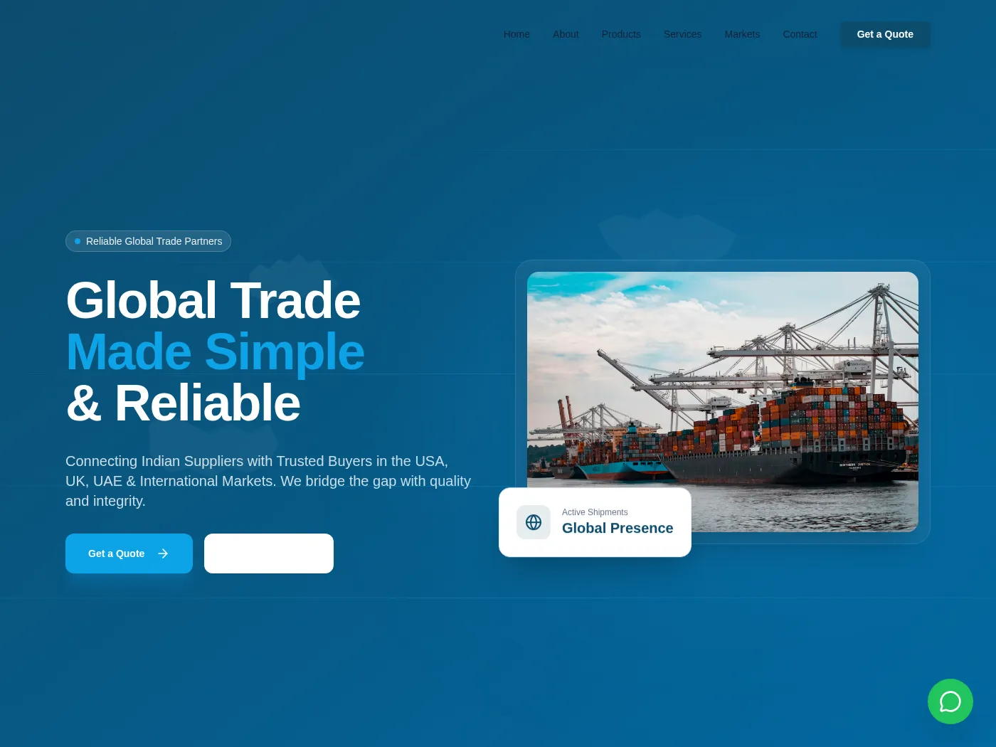MG Enterprise Export Site