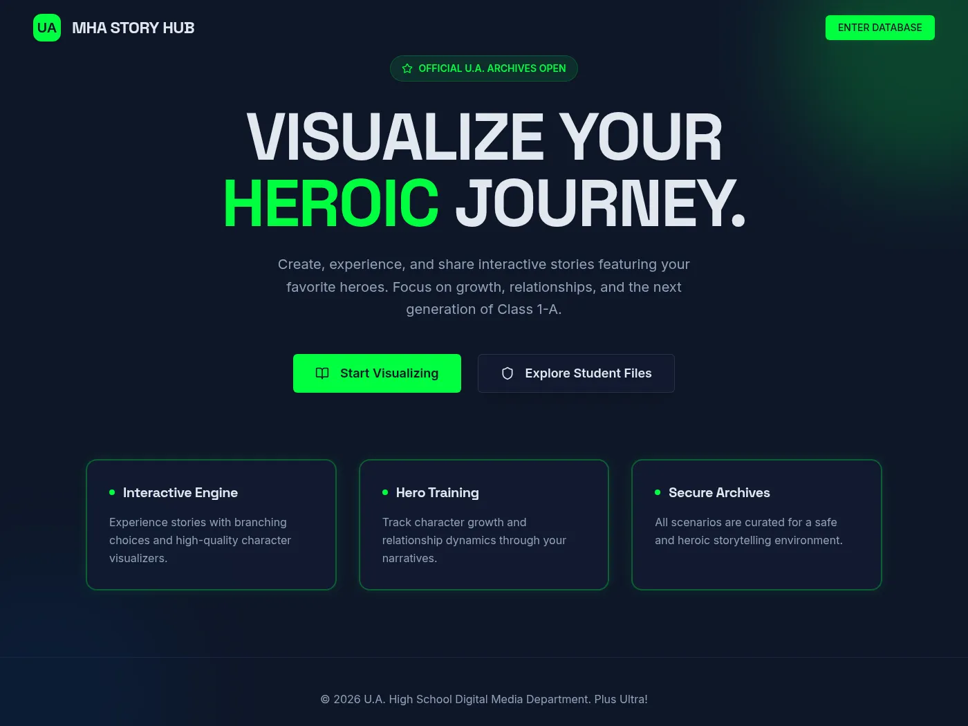 MHA Story Visualizer