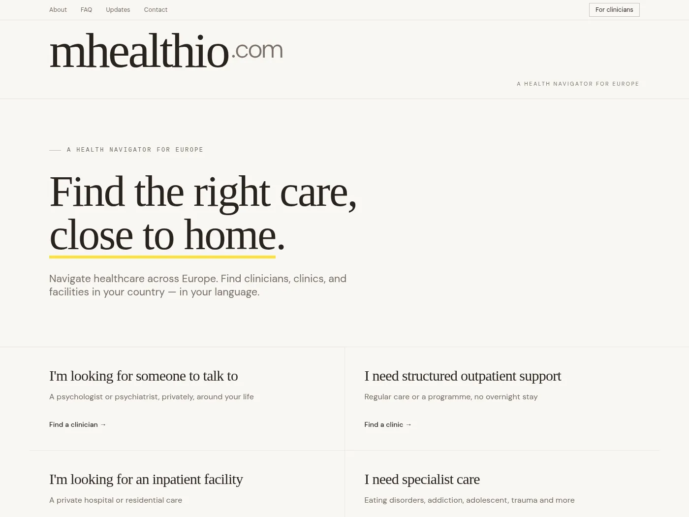 mhealthio Health Navigator