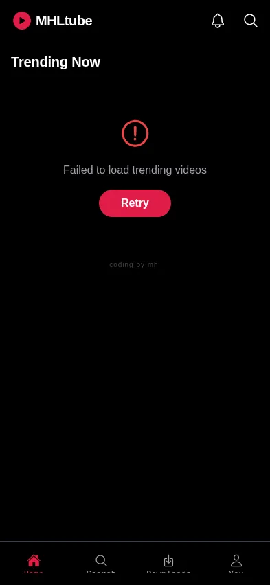 MHLtube Streaming App