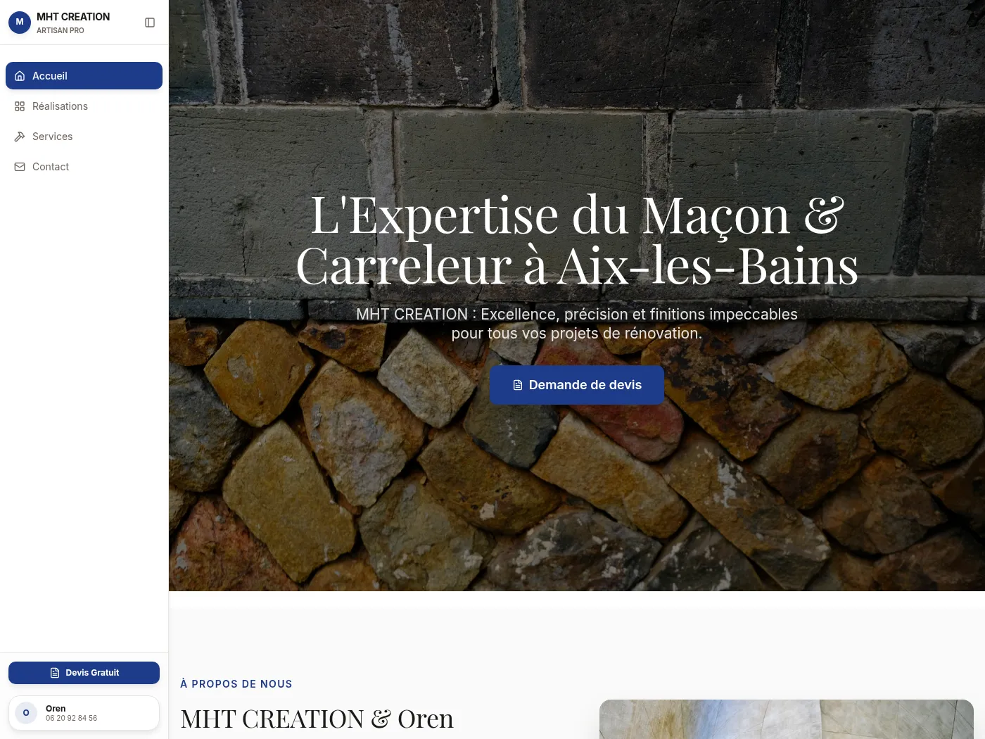 MHT Creation Pro Site