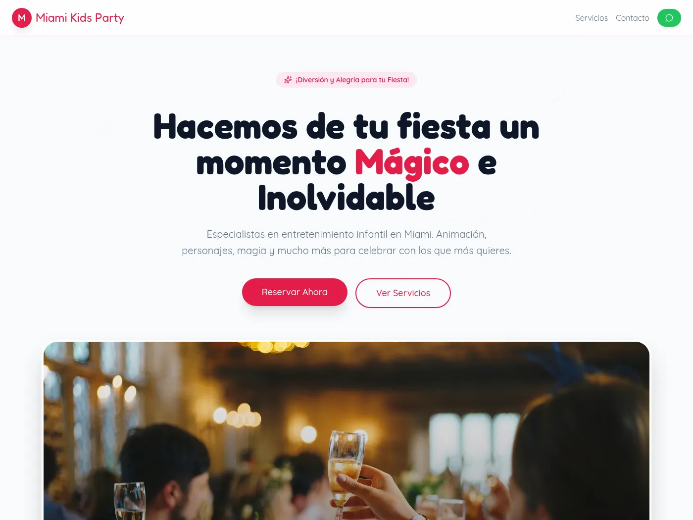 Miami Kids Party Web