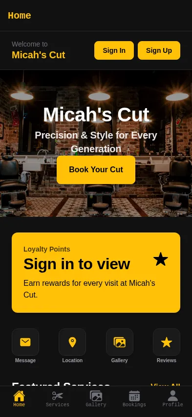 Micah’s Cut App