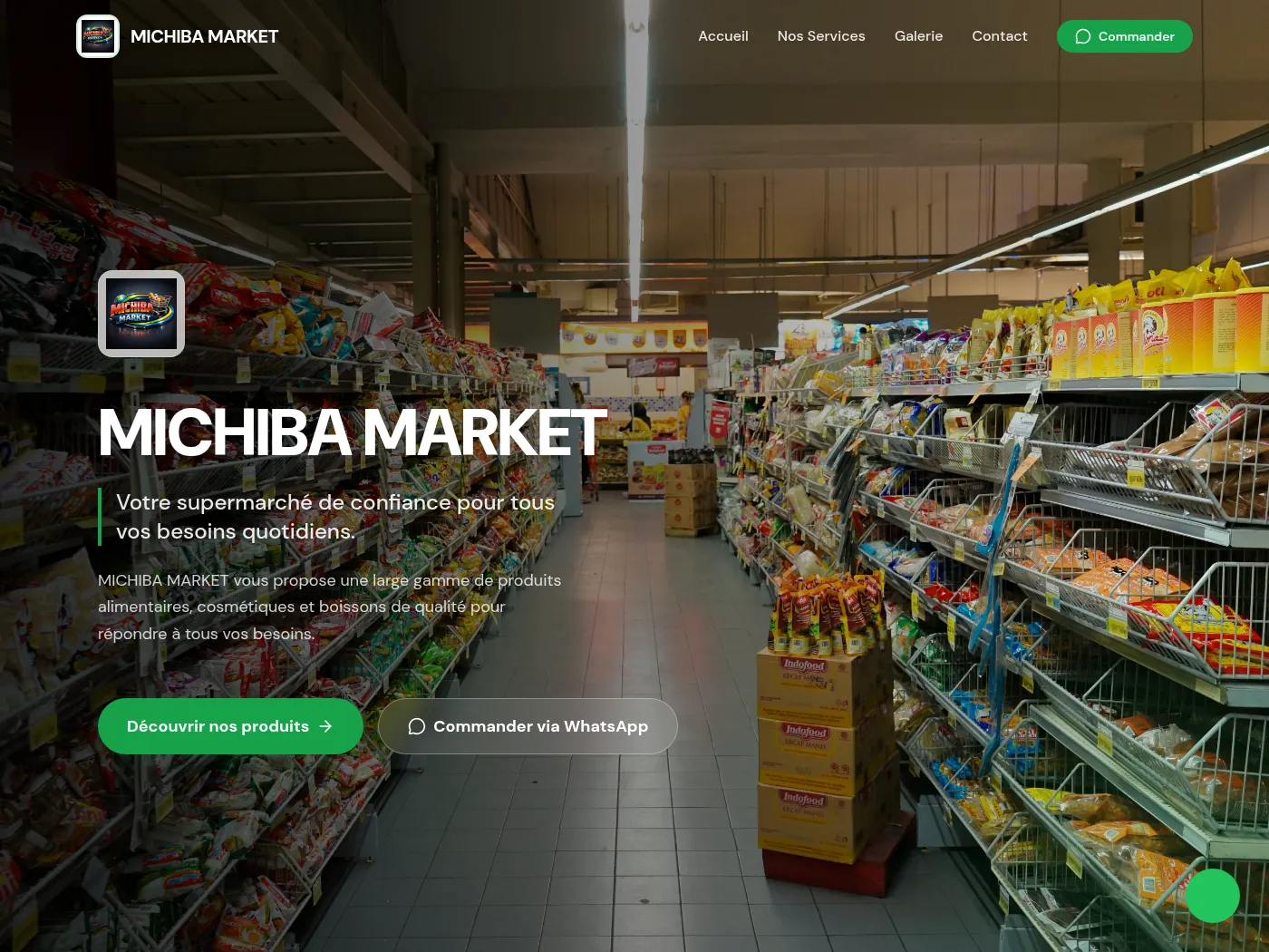 Michiba Market Web Portal