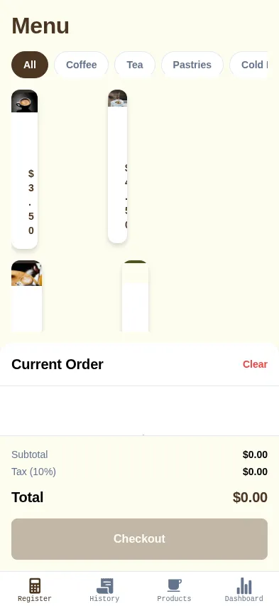 Micro POS Web App