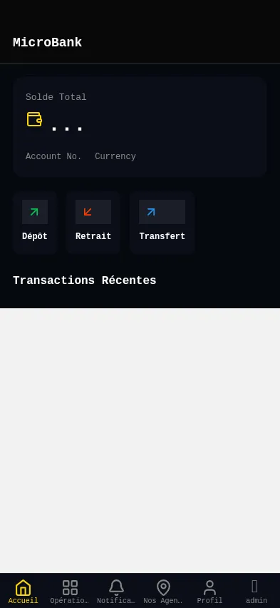 MicroBank Multirole App