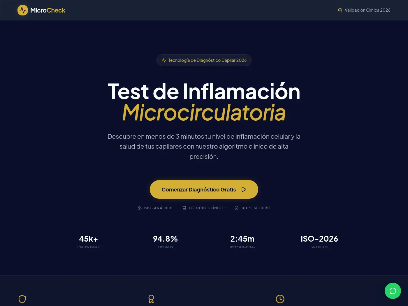 MicroCheck - Diagnóstico Capilar