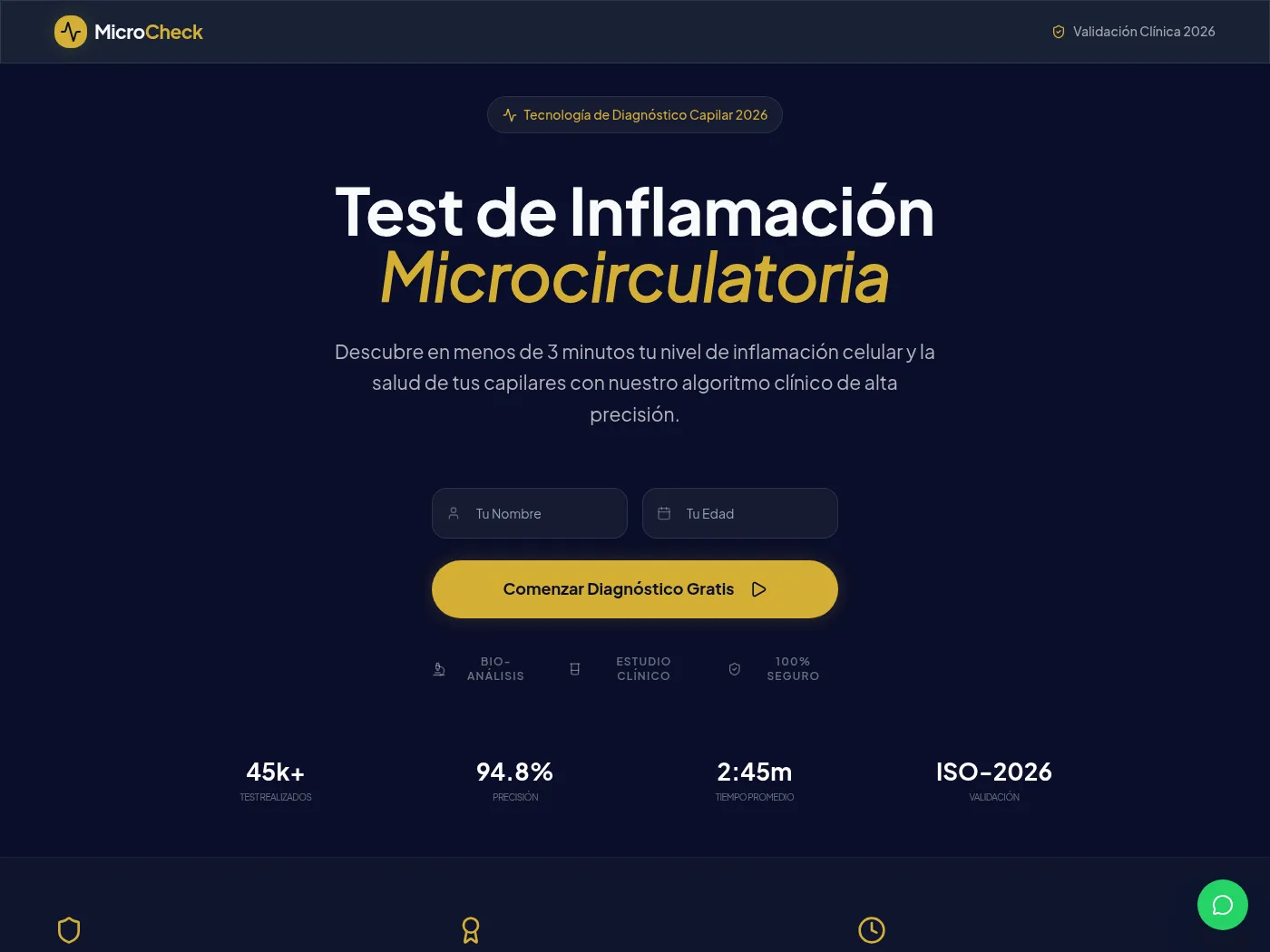 MicroCheck - Diagnóstico Capilar