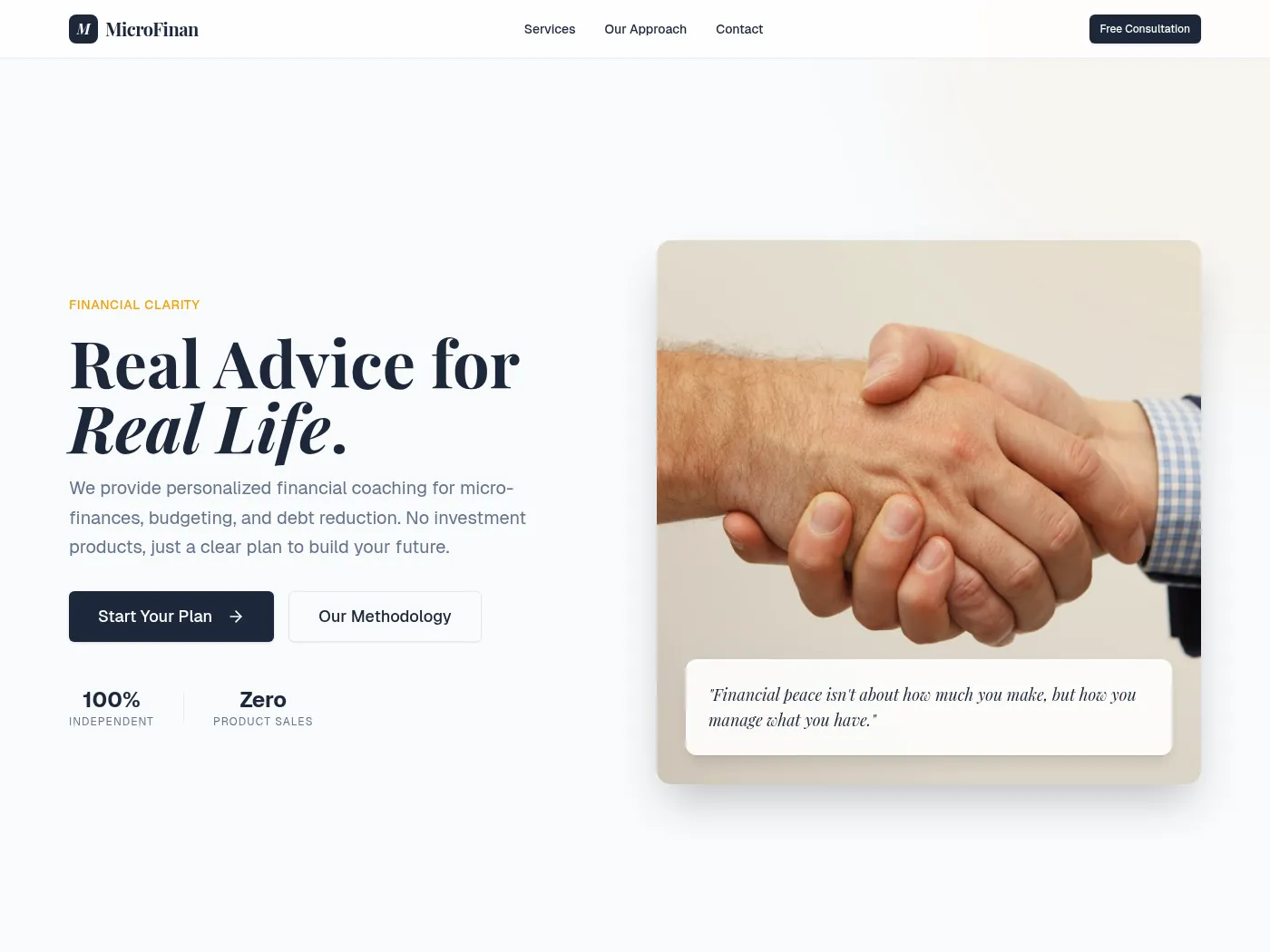 MicroFinance Advisor Site