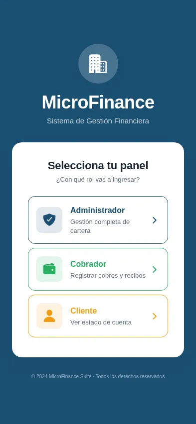 MicroFinance Manager Suite