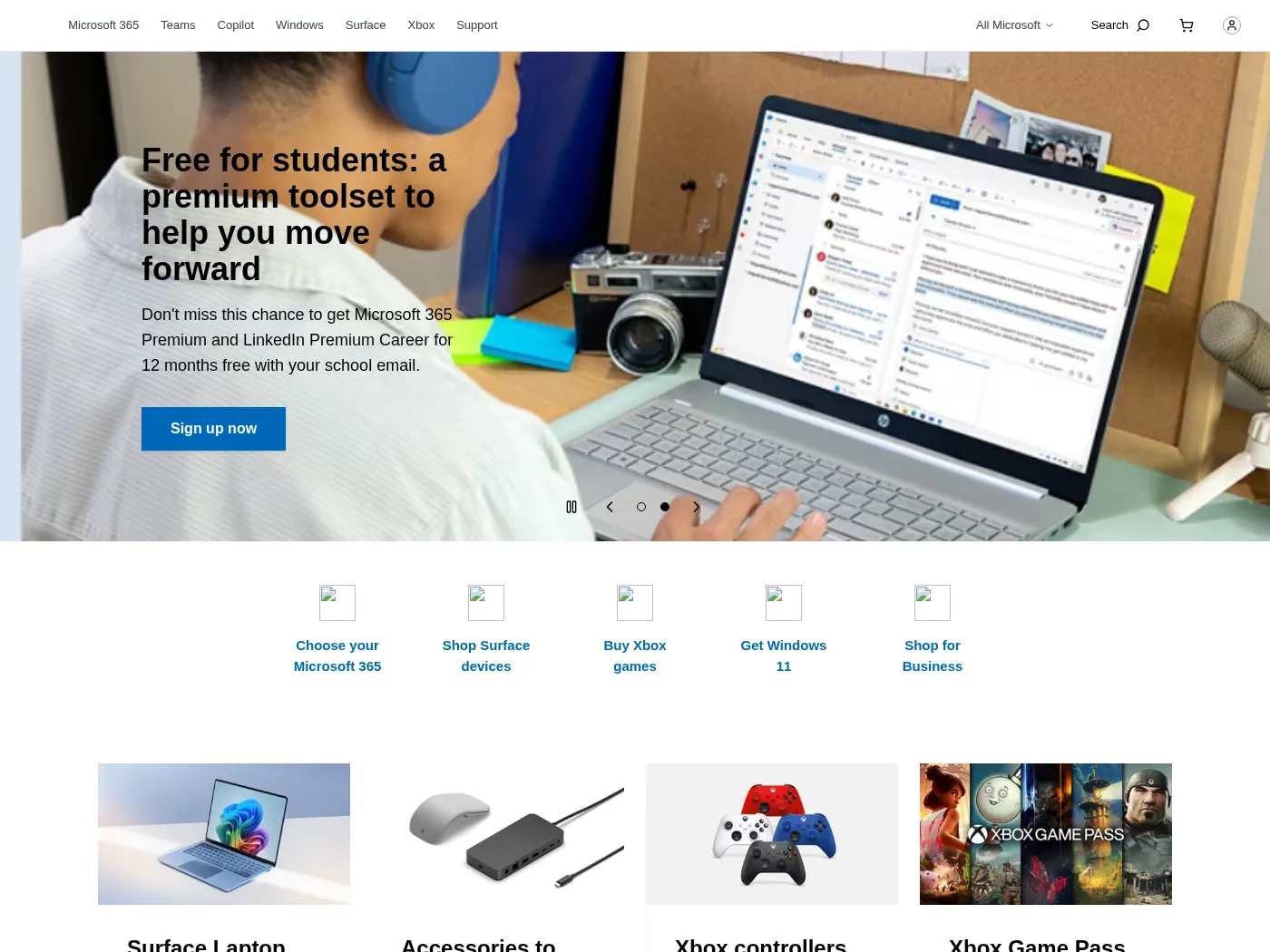 Microsoft.com Clone