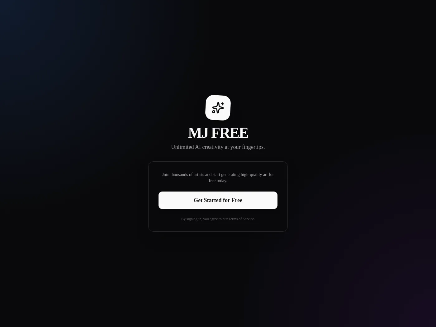 Free MidJourney Clone