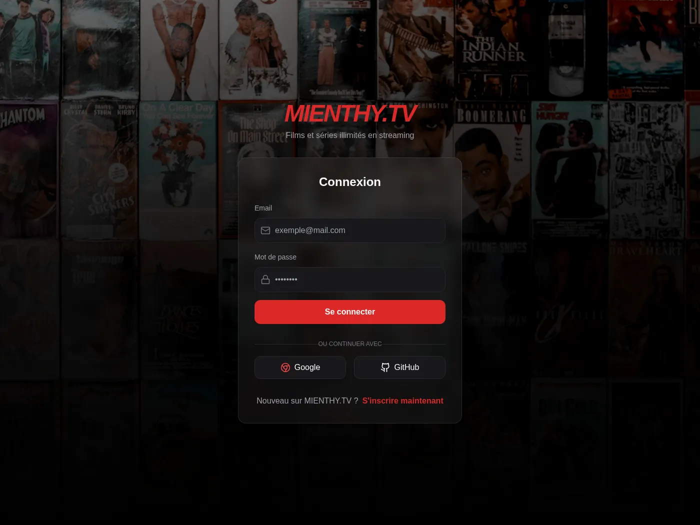 MIENTHY.TV Streaming Hub